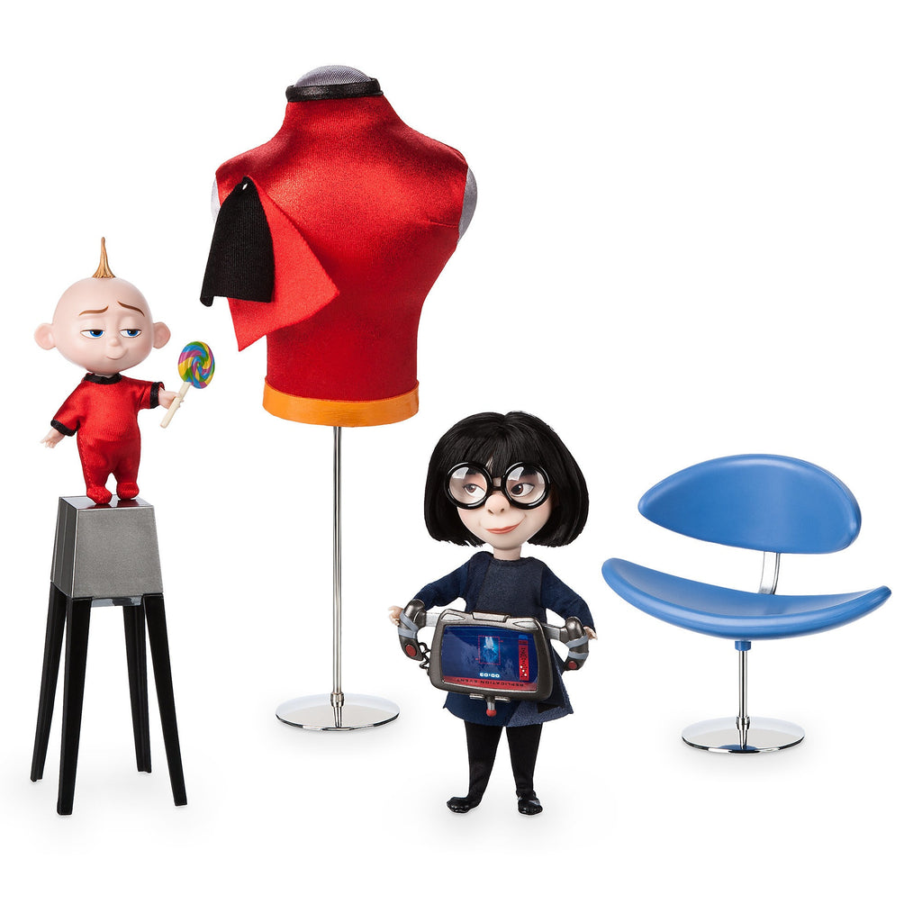 Edna Mode and Jack-Jack Disney Designer Collection PIXAR Animation Stu ...