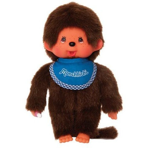 Monchhichi Boy Blue Bib Plush – Alyanna's Nook