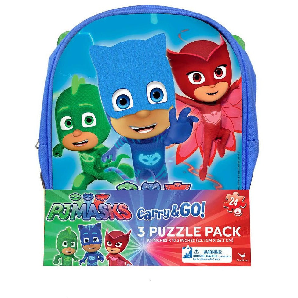 PJ Masks Jigsaw Puzzles Backpack 24 Piece – Alyanna's Nook