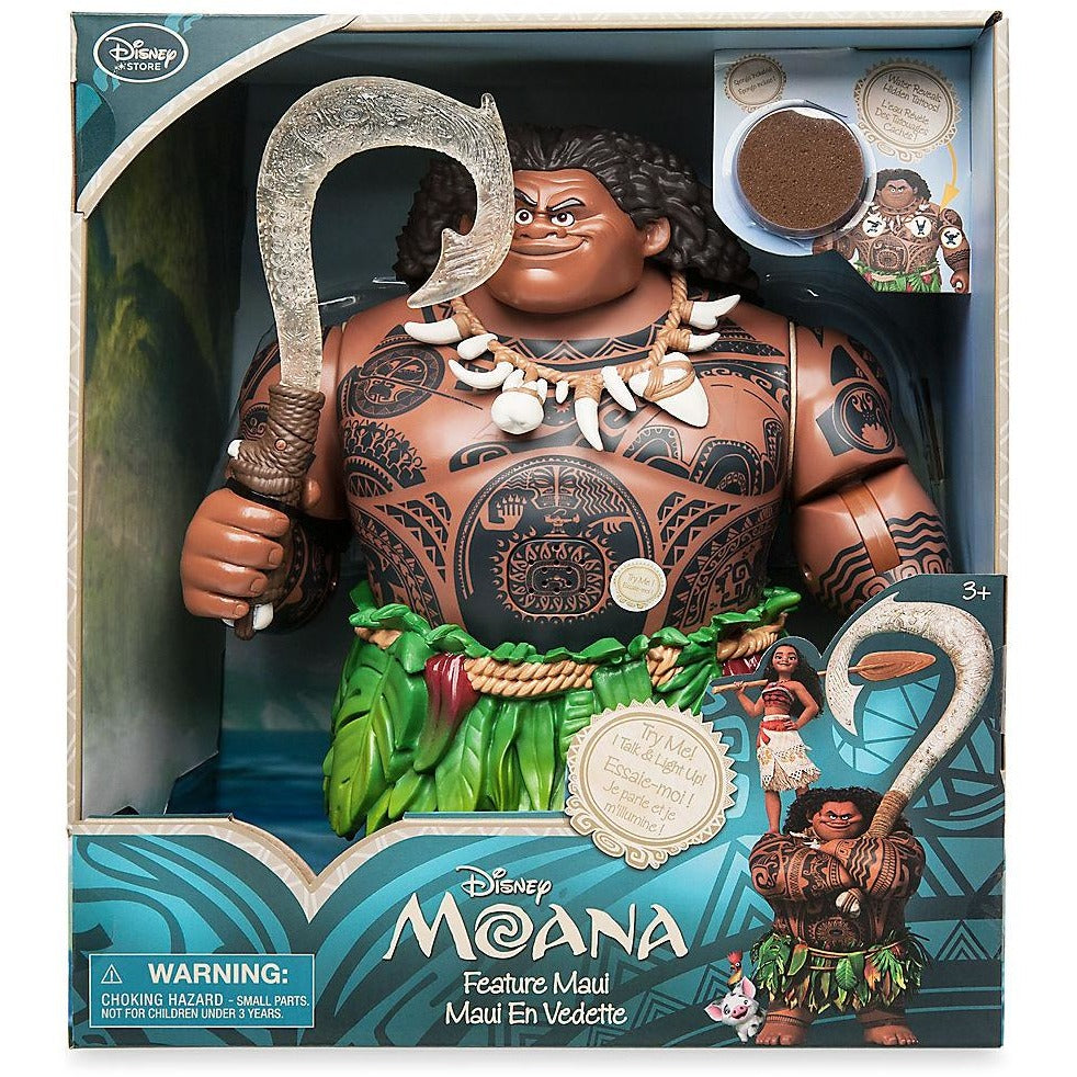 Talking Maui Action Figure - Disney Moana – Alyanna's Nook